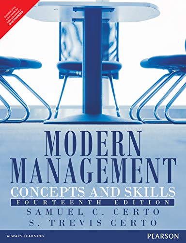Buy Modern Management: Concepts and Skills (Old Edition) Book Online at ...