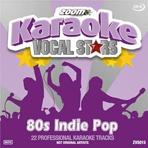 Zoom Karaoke CD+G - 80s Indie Pop - Vocal Stars Karaoke Series ZVS015 ...