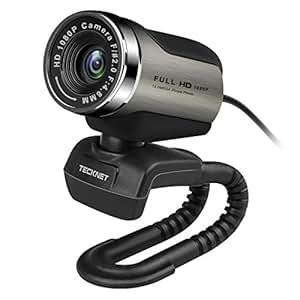 TeckNet C018 Full HD 1080p Pro Webcam with Built-In Microphone: Amazon ...