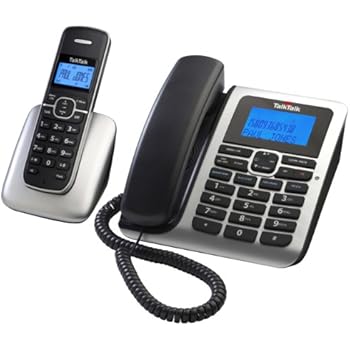 TalkTalk TT4062 Corded/Cordless Phone with Answer: Amazon.co.uk ...