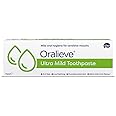 Oralieve Ultra Mild Toothpaste (1 x 75ml), SLS-Free Dry Mouth ...