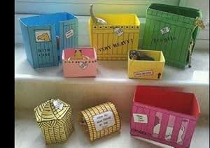 NEW HANDMADE Dear Zoo Animal Story Box-Teaching resource: Amazon.co.uk ...