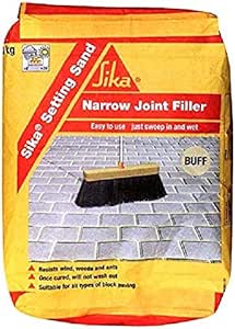 Sika Setting Sand - Narrow Joint Filler For Paving, Buff, 20 kg: Amazon ...