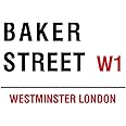Baker Street W1 London Street Sign - Steel, 20 x 15cms : Amazon.co.uk ...
