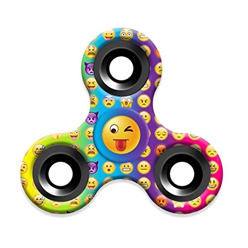 Omiky® Emoji Fidget Hand Tri-Spinner