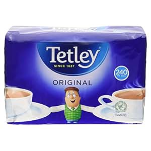 Tetley Original 240 Tea Bags, 750g: Amazon.co.uk: Prime Pantry