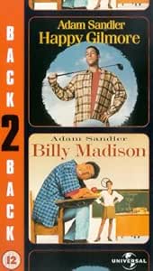 Happy Gilmore/Billy Madison [VHS] : Adam Sandler, Christopher MacDonald ...