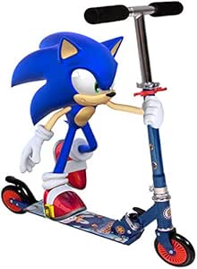 Sonic The Hedgehog Boy's Inline Scooter - Blue : Amazon.co.uk: Toys & Games