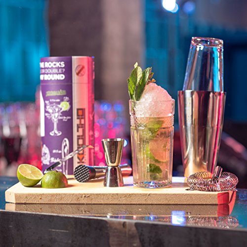 ^& KOOLTHO Set Cocktail Professionale con Boston Shaker Misurino ...