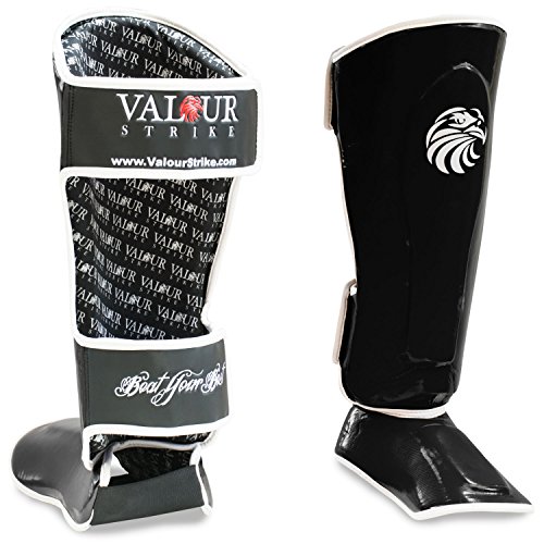 Pro-Shin-Guards-Instep--Kickboxing-Muay-Thai-MMA-UFC-Kick-Pads-Leg ...