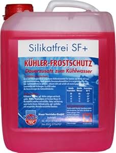 Kühler-Frostschutz Kühlerfrostschutz silikatfrei SF+ gemäß G12+ 5 Liter ...