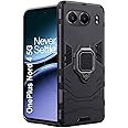 TheGiftKart Tough Armor Bumper Back Case Cover for OnePlus Nord 4 5G | Ring Holder & Kickstand ...