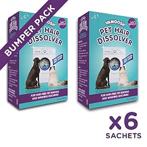 Vamoosh Pet Hair Dissolver - Bumper Pack - 6 x 100g (2 boxes): Amazon ...