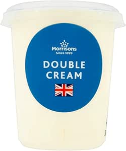 Morrisons British Double Cream, 300ml : Amazon.co.uk: Grocery