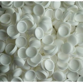 Snap-On Two Piece Dome Screw Cover Caps - Pack Of 50 Large Gloss Caps ...