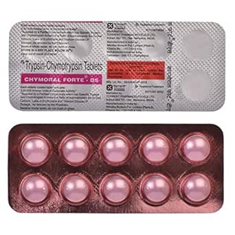 Chymoral Forte- DS - Strip of 10 Tablets : Amazon.in: Health & Personal ...