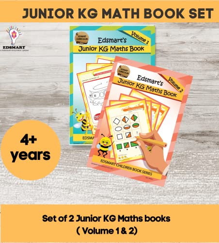 Buy Junior KG Maths Book Set ( Combo of 2 books ) LKG Math Worksheets ...