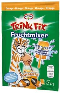 Krüger Trink Fix Orange, 25er Pack (25 x 67 g Beutel): Amazon.de ...