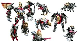 Transformers GRIMSTONE DINOBOT combiner 5 figure set grimlock : Amazon ...