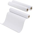 KEILEOHO 3 PCS 30cm x 15m Drawing Paper Roll, 70 Grams White Art ...