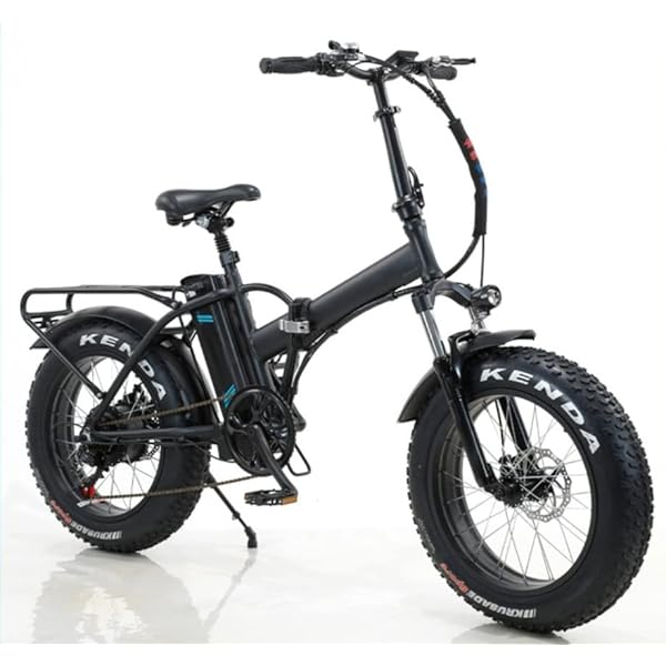 Youin You-Ride Amsterdam 20 Folding Electric Bike, Black