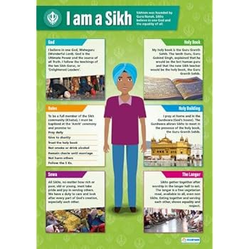 laminated WORLD RELIGIONS major religious groups educational poster | KS1 KS2 KS3 wall chart ...