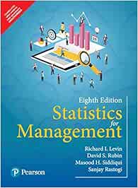 Buy Statistics for Management | Eighth Edition | By Pearson Book Online ...
