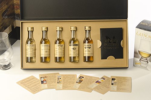 Whisky Tasting Set – Regions of Scotland – 5 x 30ml Malt Whiskies, plus ...