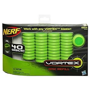 Hasbro Nerf Vortex Ammo Refills 40 Pack Discs: Amazon.co.uk: Toys & Games
