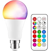 My Lighting 10W ECO Series B22 LED Bulb | Colour-Changing, Dimmable RGB ...