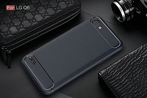 75% OFF on LG Q6 Back Cover [Chevron Authentic Case], Metallic Blue by ...