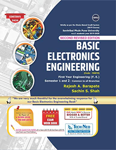 Buy Basic Electronics Engineering ( SPPU First Year Engineering Degree 2019 Course ) Book Online ...