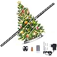 3D Hologram Christmas Tree, 3D Holographic Fan Christmas Tree, 3D Hologram LED Fan Projector ...