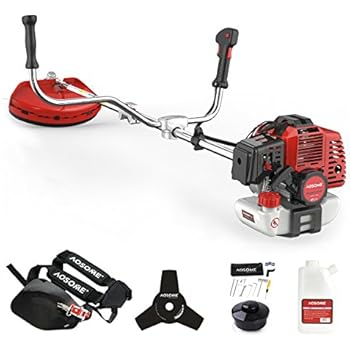 TIMBERPRO 52cc Heavy Duty Split Strimmer and Brush Cutter with 3 Blades ...