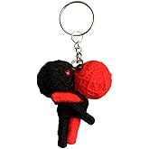 VIE Voodoo String Doll Keychain, Design T24 : Amazon.co.uk: Fashion