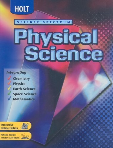 Buy Holt Science Spectrum: Physical Science Book Online at Low Prices ...