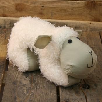 Sheep Door Stop ~ White Sheep Doorstop: Amazon.co.uk: Kitchen & Home
