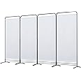Angel Living Room Divider 4 Panels Foldable Paravent Freestanding ...
