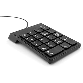 Amazon.in: Buy USB Numeric Keypad (Black) for Dell laptop Online at Low ...