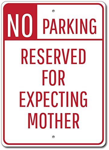 Buy Expecting Mother Parking Sign, Gift Pregnant Mother Sign, Pregnancy ...