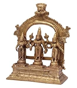 Buy Srirangam Panchalogam Perumal Idol (6 cm x 1 cm x 8 cm, Golden ...