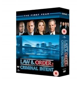 Law & Order: Criminal Intent - Season 1 - The First Year 2001 DVD ...