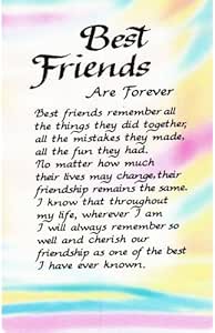 Best Friends are Forever Plastic Wallet Card by Blue Mountain Arts ...