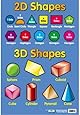 2D & 3D Shapes - Educational Poster Chart: Amazon.co.uk: Kitchen & Home