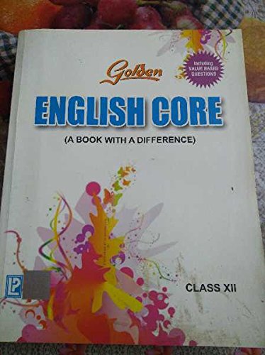 Amazon.in: Buy Golden English Core class 12 Book Online at Low Prices ...