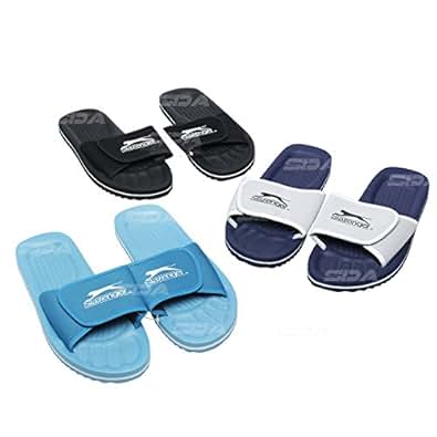 SDA Slippers by SLAZENGER FILP Flops/Anti-Slip/Beach Shoes/Sauna Soft ...