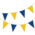 Happium 10m / 32 ft Solid Colour Bunting Flags Banner Pennant Party ...