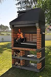 Callow Pan American Brick Masonry BBQ Grill - The Ultimate in Wood ...