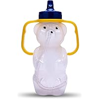 Talktools Honey Bear Drinking Cup with 2 Flexible Straws - Includes ...