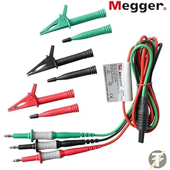 Megger 1001-991: Three Wire, 1.2 Metre Test Lead Set For Use With The ...